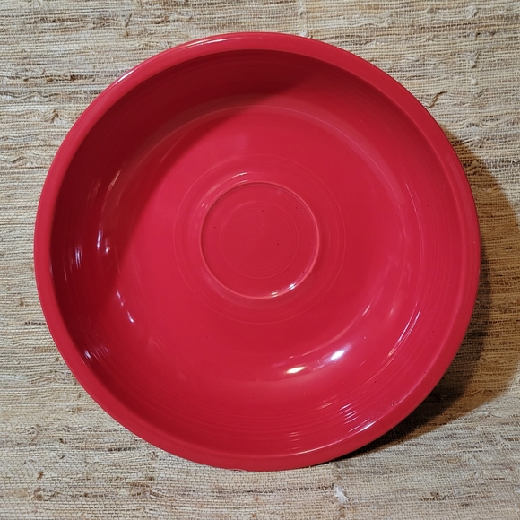Fiesta | Dining | Vintage Fiesta Ware Scarlet Red Serving Bowl Usa Hlc ...